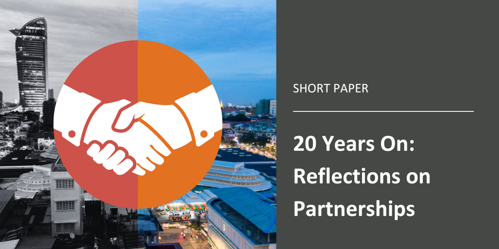 20 Years On: Reflections on Partnerships - INTRAC